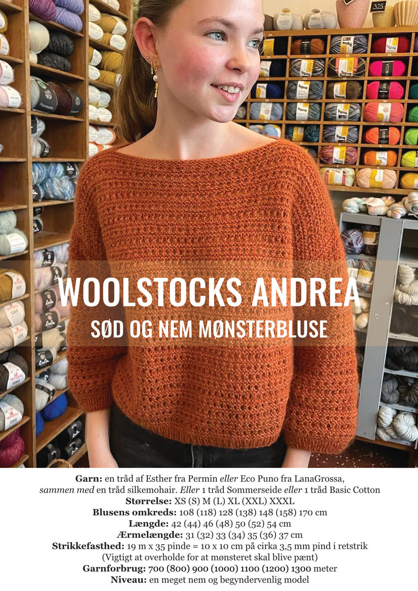 Woolstocks Andrea – Woolstock cotton, wool and coffee
