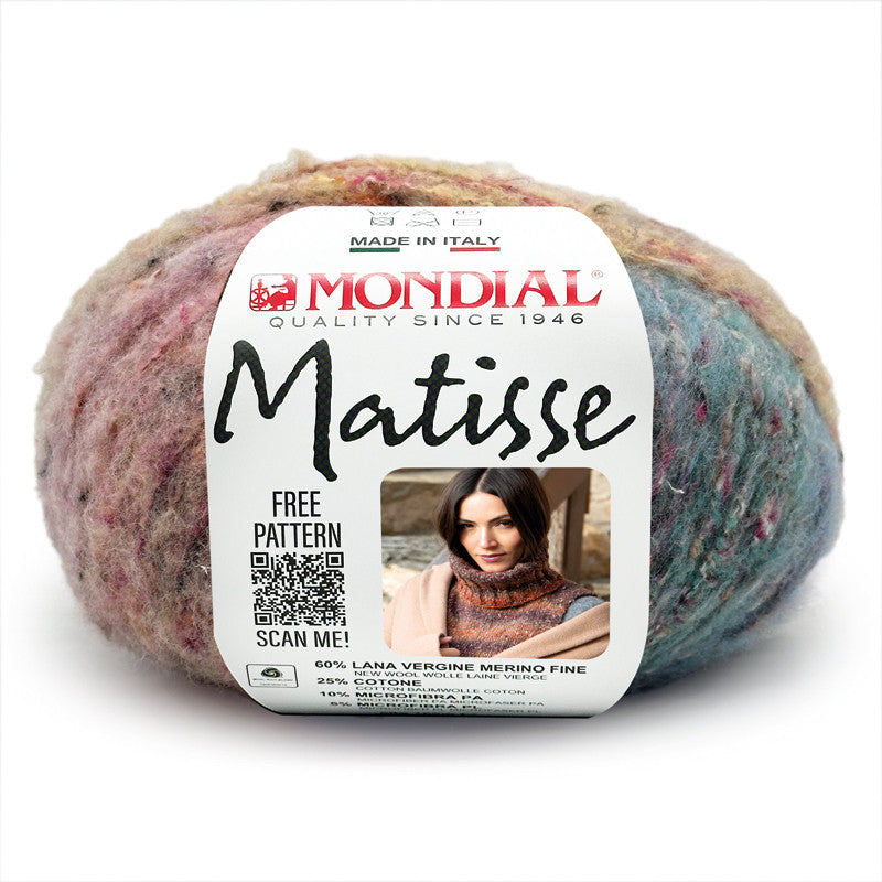 Matisse – Woolstock cotton, wool and coffee